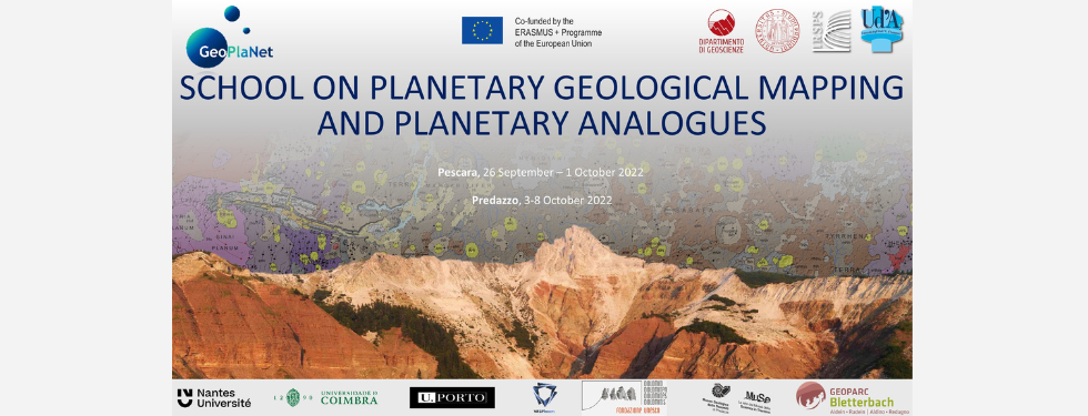 School on Planetary Geological Mapping and Planetary Analogues ...